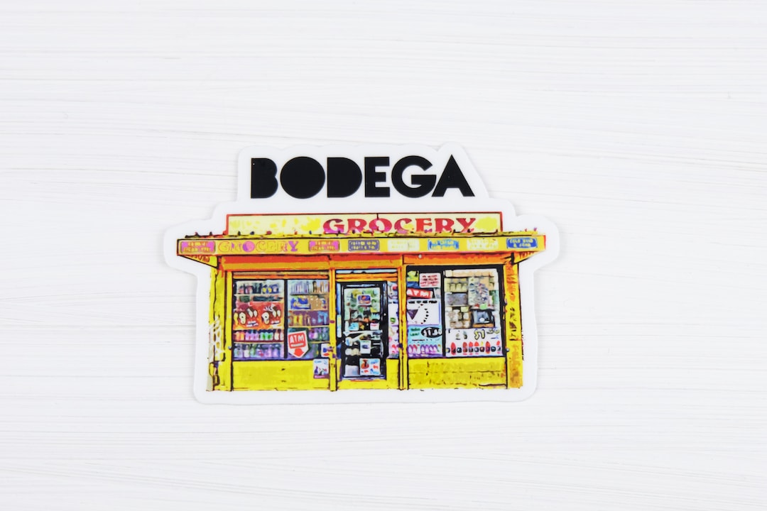 Bodega Vinyl Water Resistant Sticker - Etsy