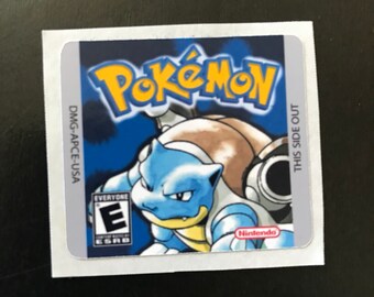 Gameboy Cartridge Label | Etsy