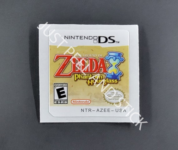 Nintendo Ds Zelda Phantom Hourglass Glossy Replacement Label - Etsy