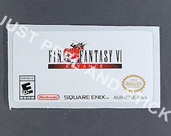 Final Fantasy Vi - Etsy
