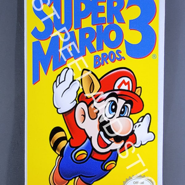 Super Mario Decal - Etsy