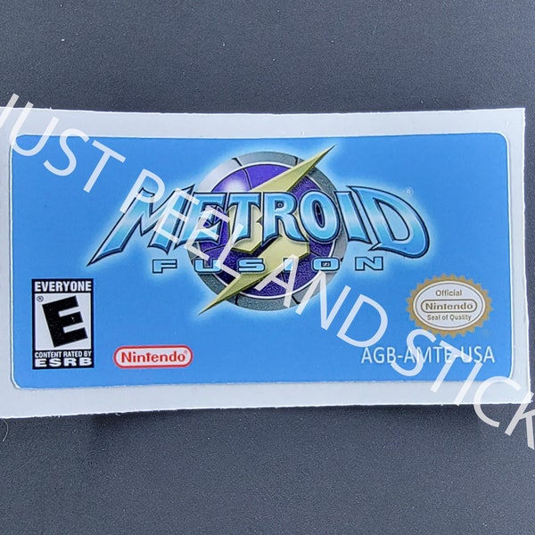 Gba Game Replacement Labels - Etsy