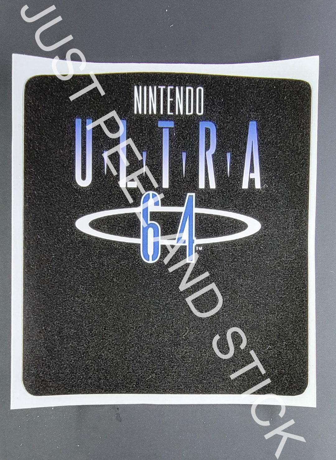 Nintendo N64 Ultra 64 Replacement Label Decal Glossy Finish Sticker - Etsy