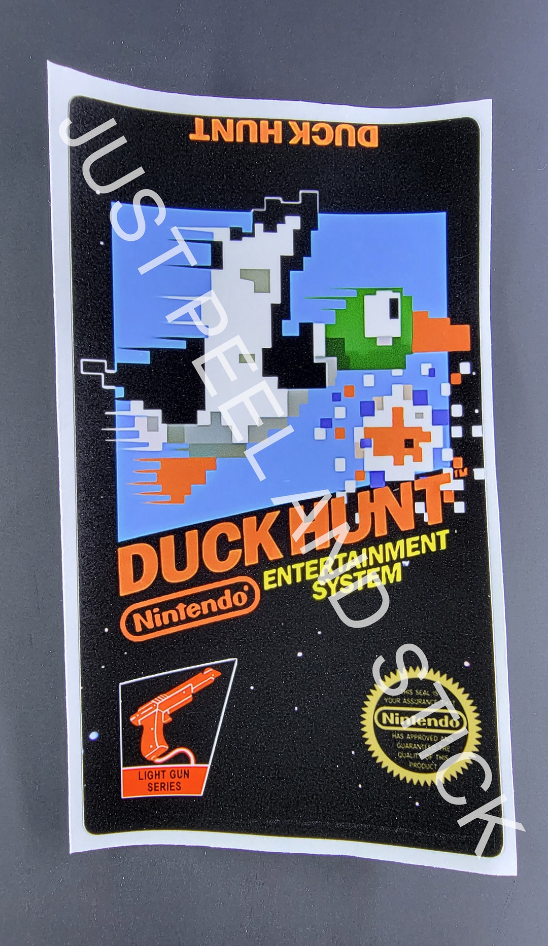 NES Duck Hunt Classic Replacement Game Cartridge Label Decal Glossy ...