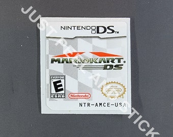 Nintendo Ds Mario Kart DS Decalcomania di ricambio lucida per etichette Etsy Italia