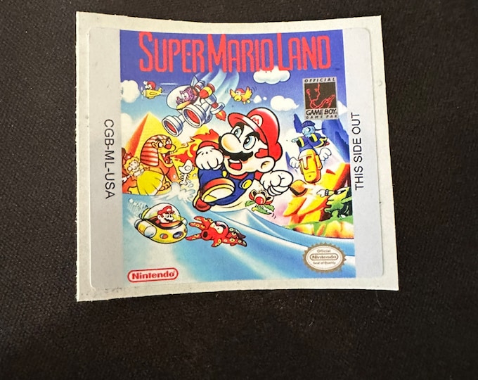 Super Mario Land DX - Full Color With Luigi! - Etsy