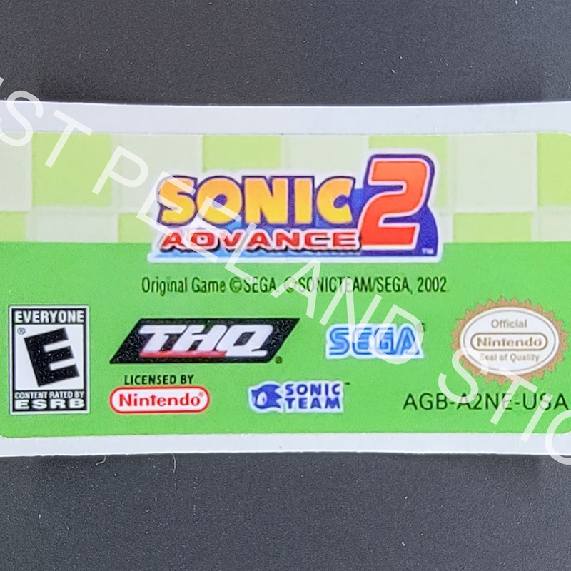 Sonic Advance 4 Logo 2025 Dimps Cosmicflare - Etsy Canada