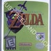 N64 the Legend of Zelda Ocarina of Time Replacement Label Decal Sticker ...