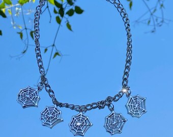 Spider Web Chain | Etsy