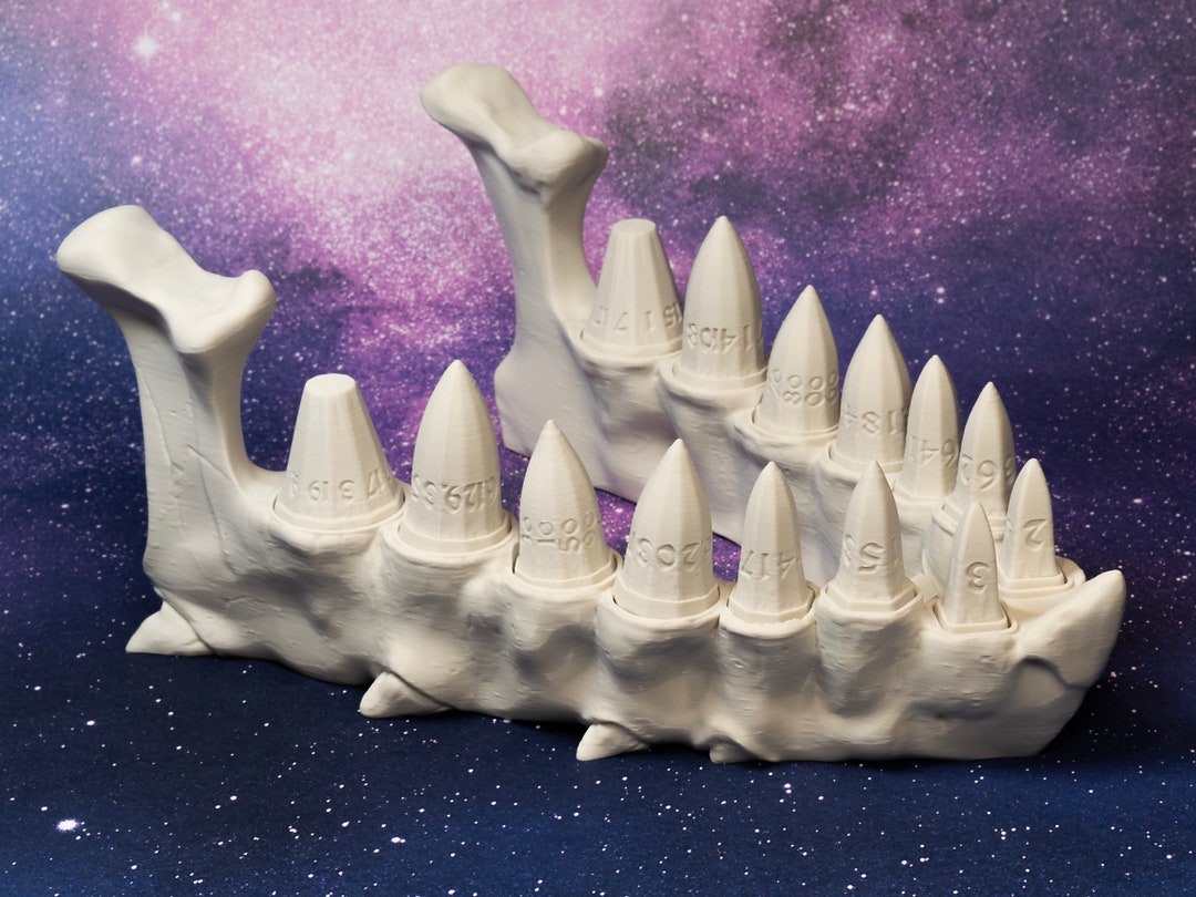 Dragon Teeth Dice Set 3D Printed - Etsy