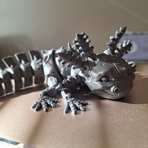 Flexible Robot Axolotl - Articulated Fidget Toy - 3D Printed - Etsy