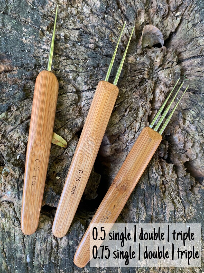 Loc crochet needle | Etsy