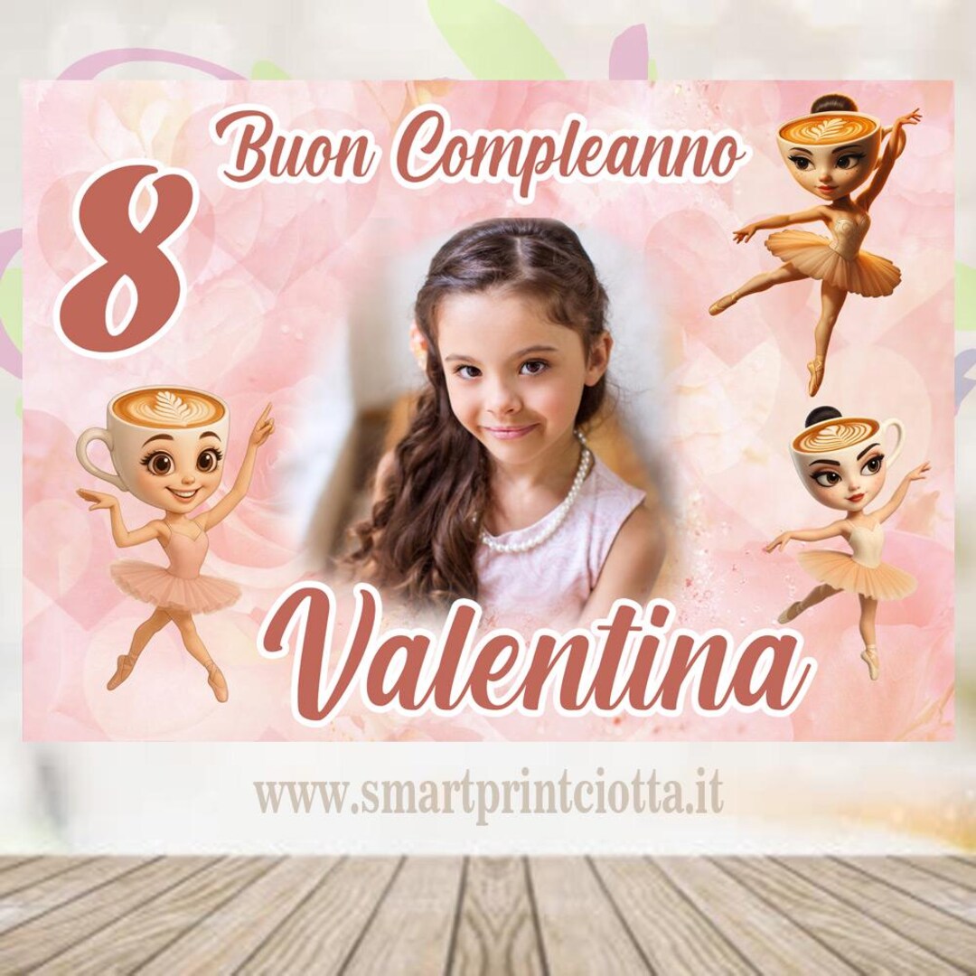 Capuchin Ballerina Arch Backdrop Cover Popular Kids Girl Birthday Party ...