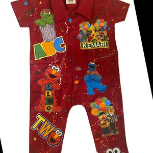 Customized Kids Dickies Jumpsuit - Etsy