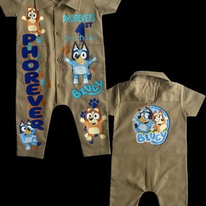 Customized Kids Dickies Jumpsuit - Etsy