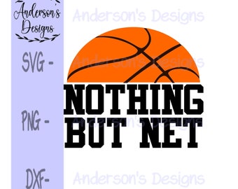 Nothing but Net Svg | Etsy