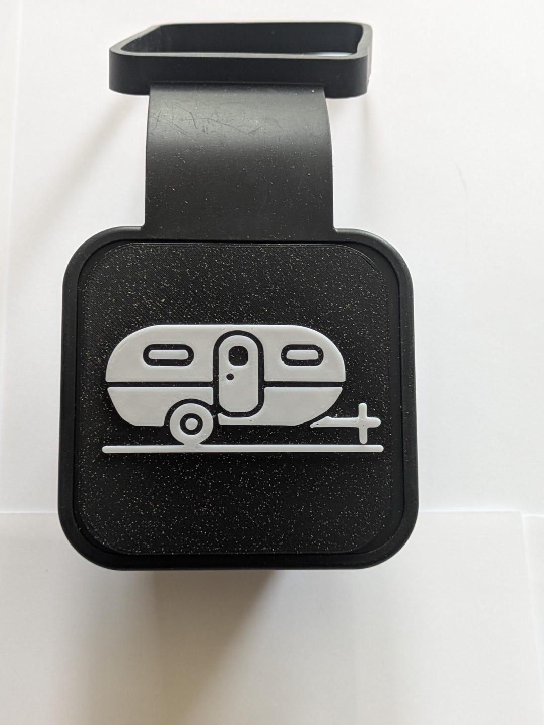 Black & White Trailer Hitch Cover | Modern Truck Accessory, Custom ...