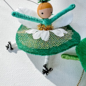 Irish Dancer Tree Ornament, Girl Fairy and Boy St Pattys Day Gift, St ...