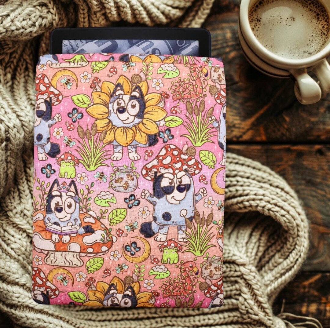 Cottagecore Heeler Dog Kindle Paperwhite Sleeve With Matching Liner ...