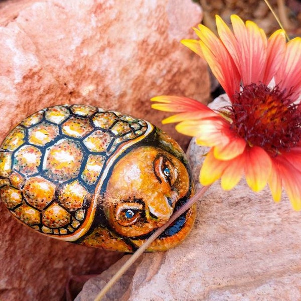 Painted Animal Rocks - Etsy