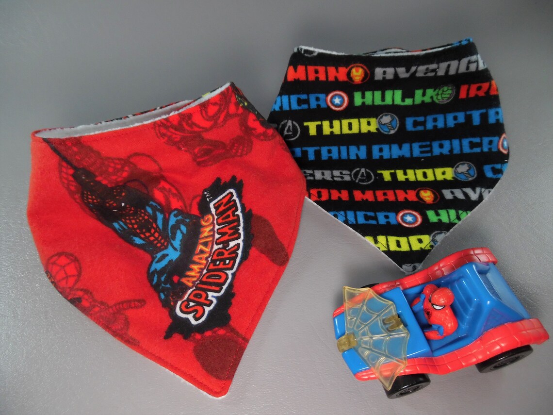 Marvel-ous! ... the COMICON Approved Super Hero Burp Pad and Bandana ...