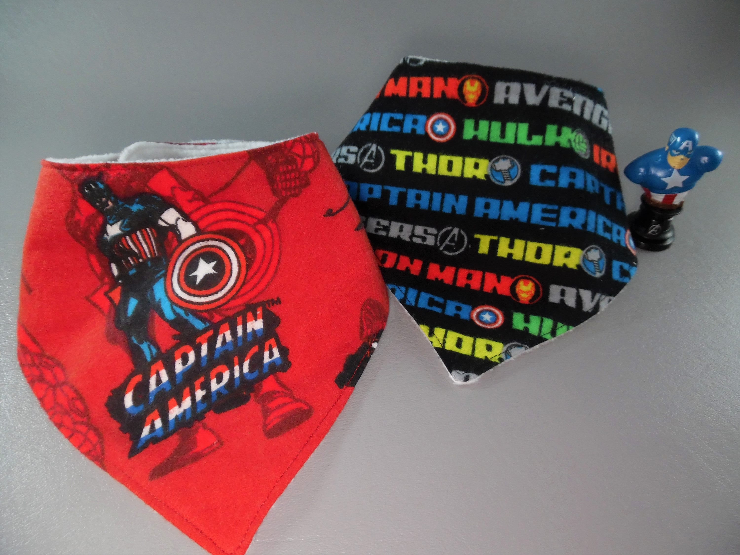 Marvel-ous! ... the COMICON Approved Super Hero Burp Pad and Bandana ...
