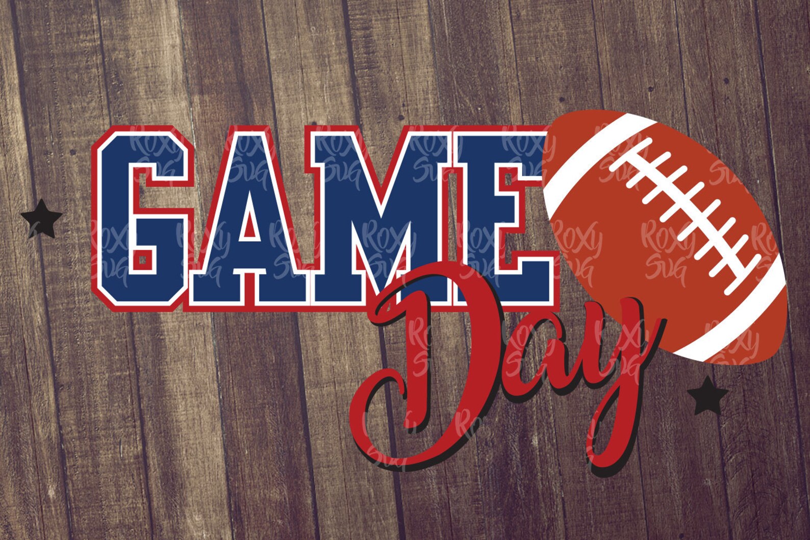 Game Day Football Svg Football Cut File Football Svg - Etsy