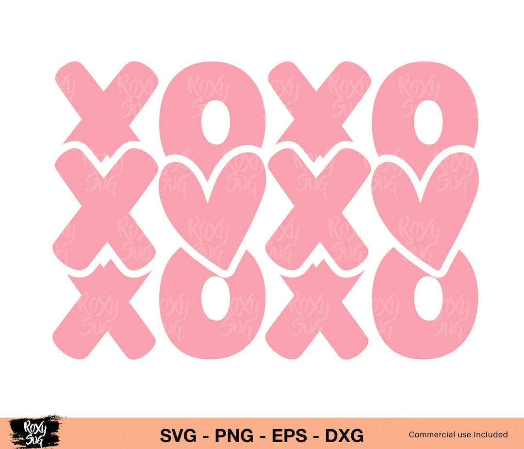Xoxo SVG Xoxo PNG Valentine's Day Svg Love Png - Etsy