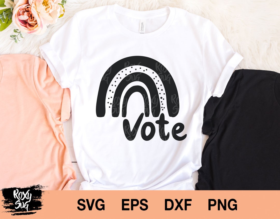 Vote Svg Vote Rainbow Svg File Election 2020 Hope Svg - Etsy