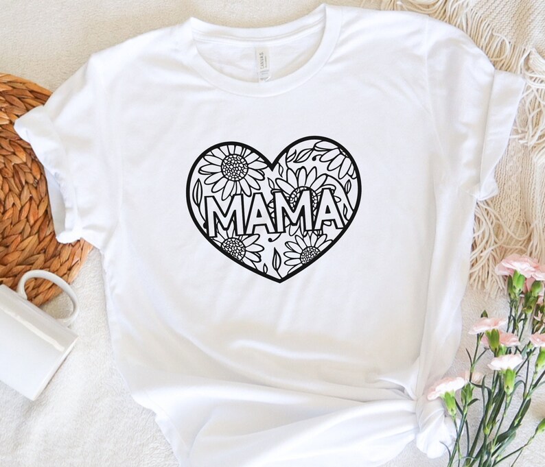 Mama Heart Svg Mama Svg Mama Heart Svg Mama and Mini Svg - Etsy