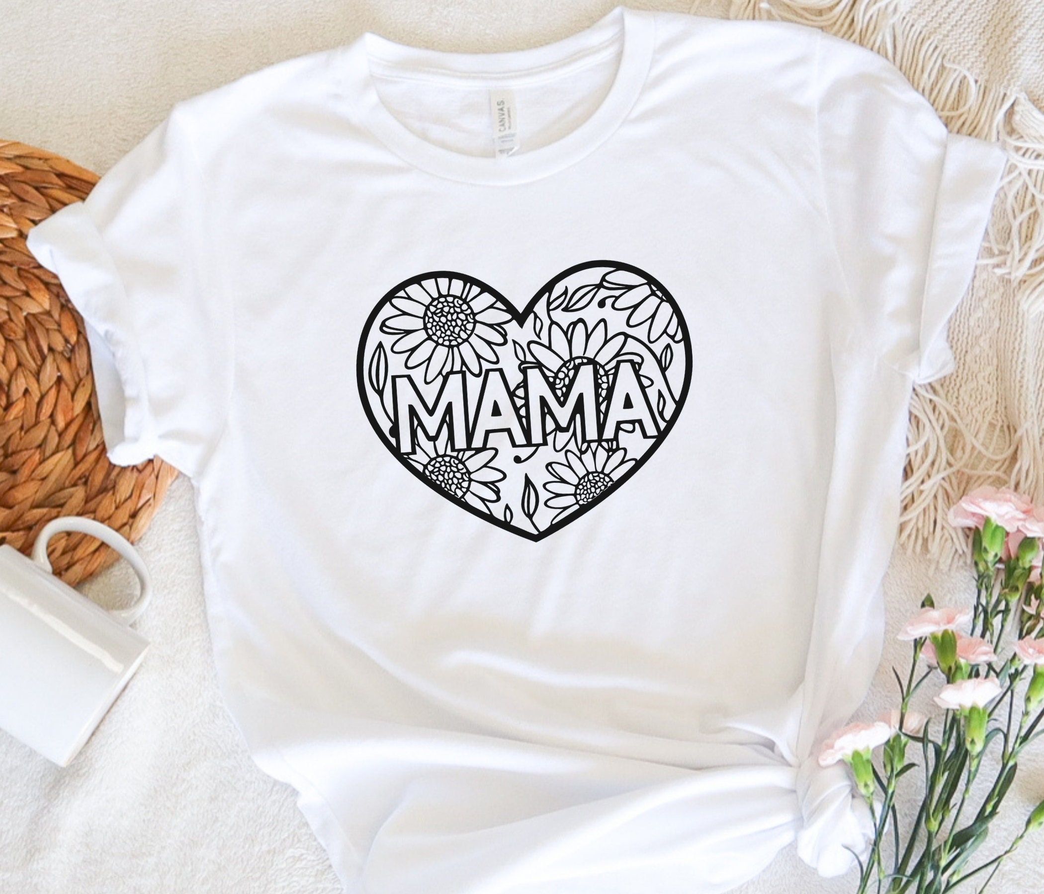 Mama Heart Svg Mama Svg Mama Heart Svg Mama and Mini Svg - Etsy