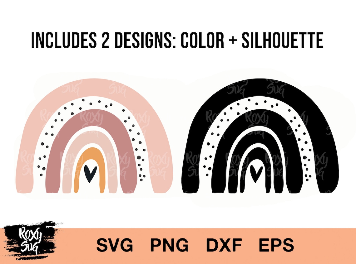 Rainbow Svg Rainbow Svg Rainbow Png Rainbow Clipart - Etsy