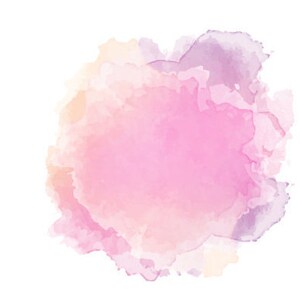 Watercolor Circles Clipart Watercolor Splashes Clip Art Pink - Etsy UK