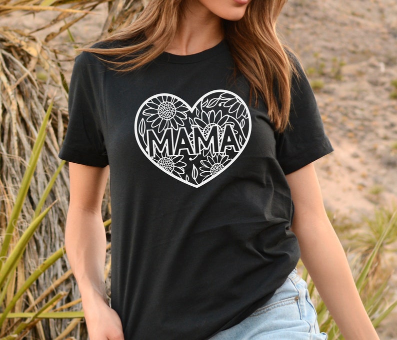 Mama Heart Svg Mama Svg Mama Heart Svg Mama and Mini Svg - Etsy