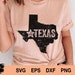 Texas Distressed Map Svg, Texas Map Svg, Texas Svg, Svg Files for ...