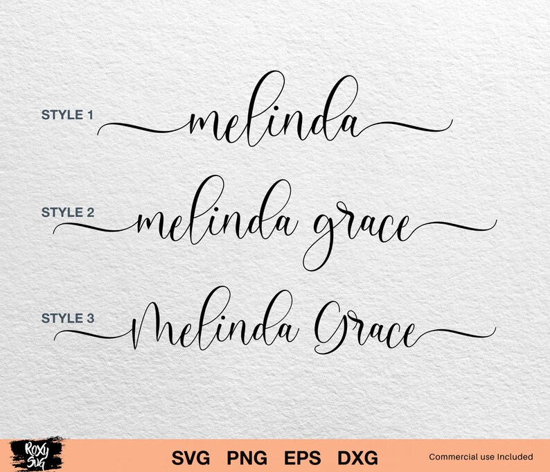 Custom Name Svg Custom Text Svg Personalized Name Svg - Etsy