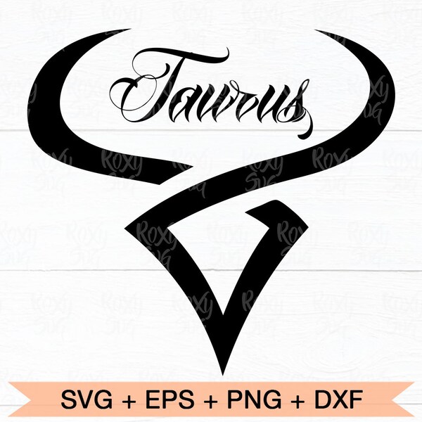Taurus Svg - Etsy