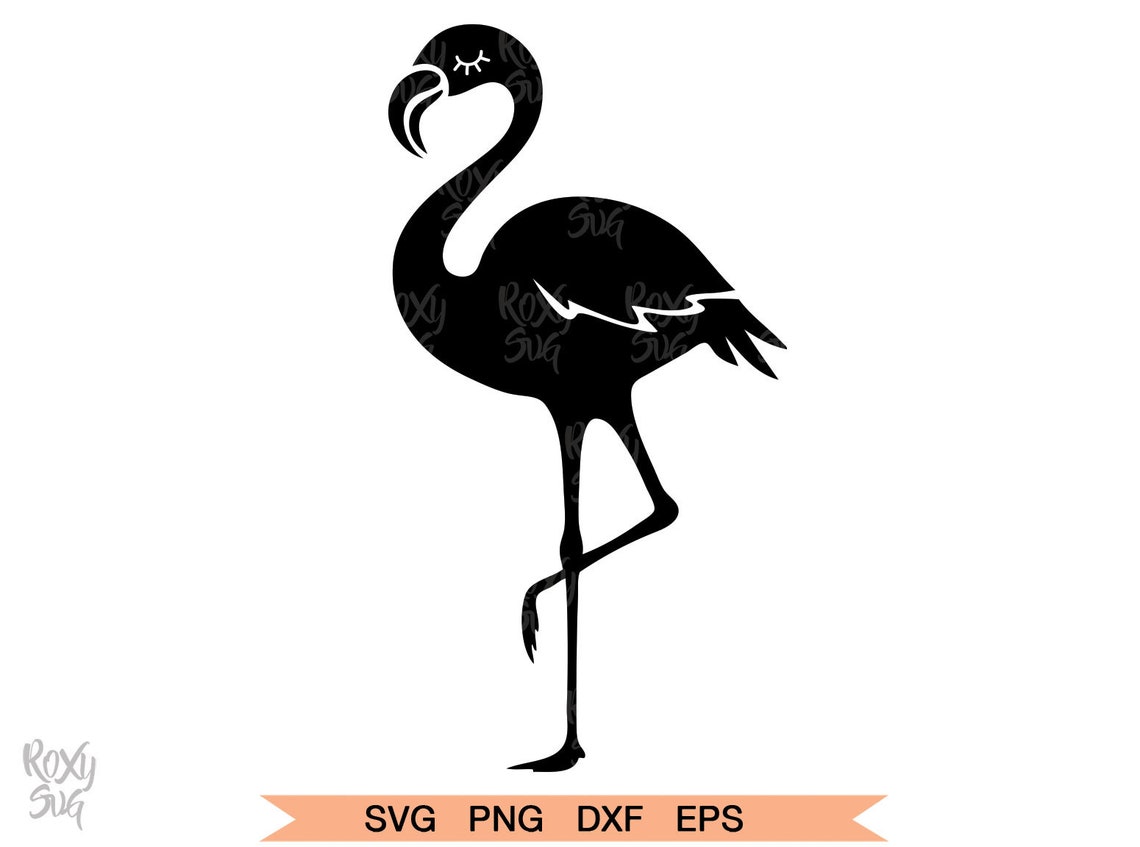 Flamingo SVG Flamingo Clipart Flamingo Silhouette Zoo SVG | Etsy