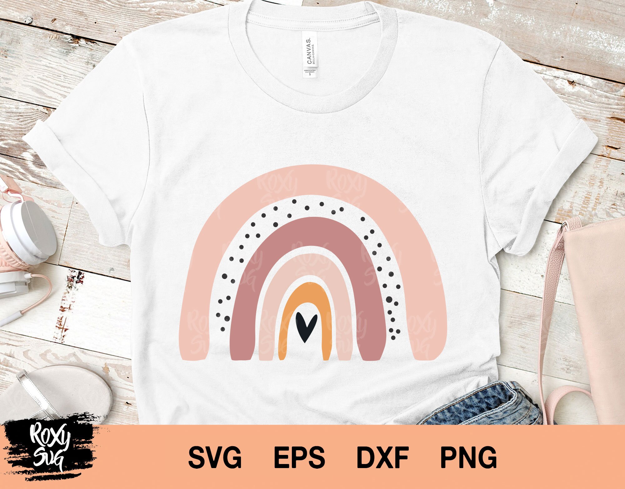 Rainbow Svg Rainbow Svg Rainbow Png Rainbow Clipart - Etsy