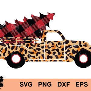 Christmas Tree Truck Svg, Christmas Tree Svg, Christmas Truck SVG, Cut ...