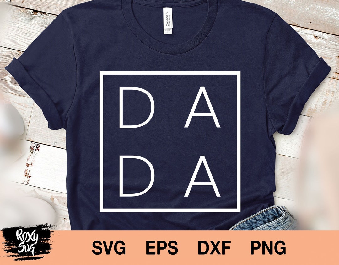 Dada Square Svg Dad Svg Design Dad Svg, Dad Clipart, Sublimation ...