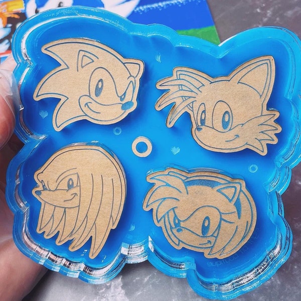 Sonic the Hedgehog Molds - Etsy