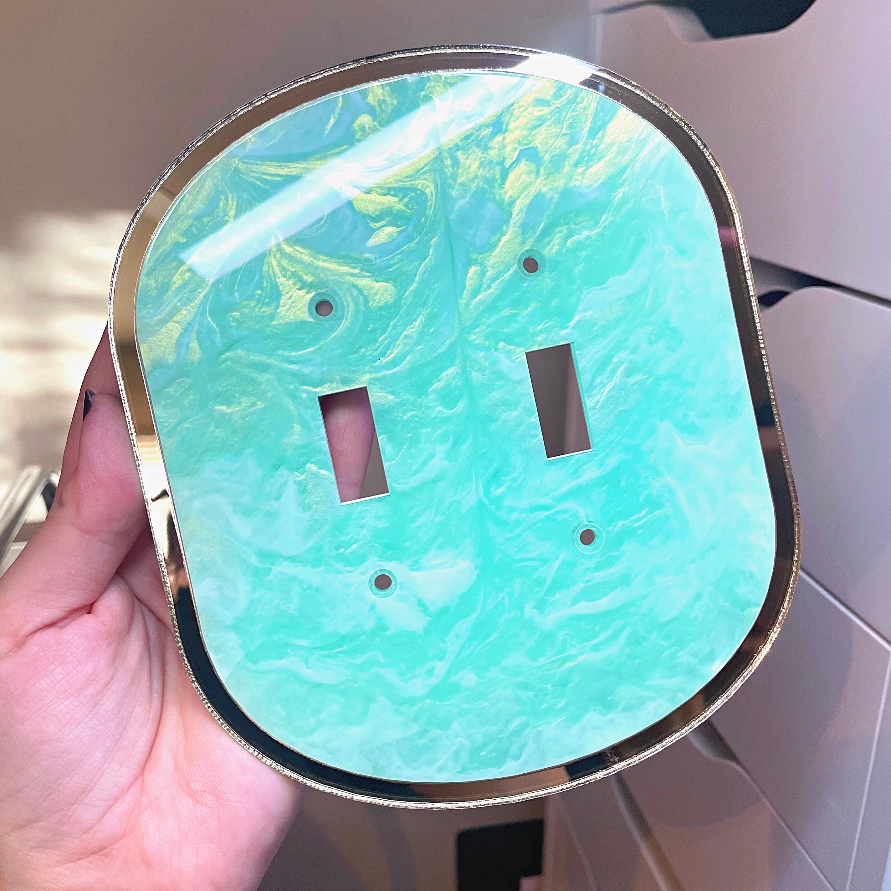 Quartz Pop Light Switch Cover | Screws Included \\ Rocker Also ...