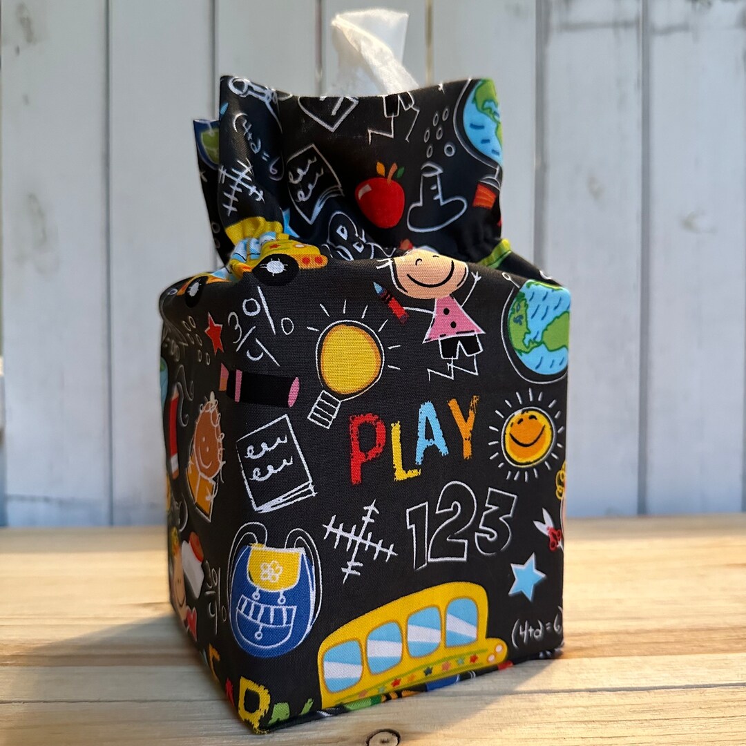 Fabric Tissue Box Cover-reusable - Etsy