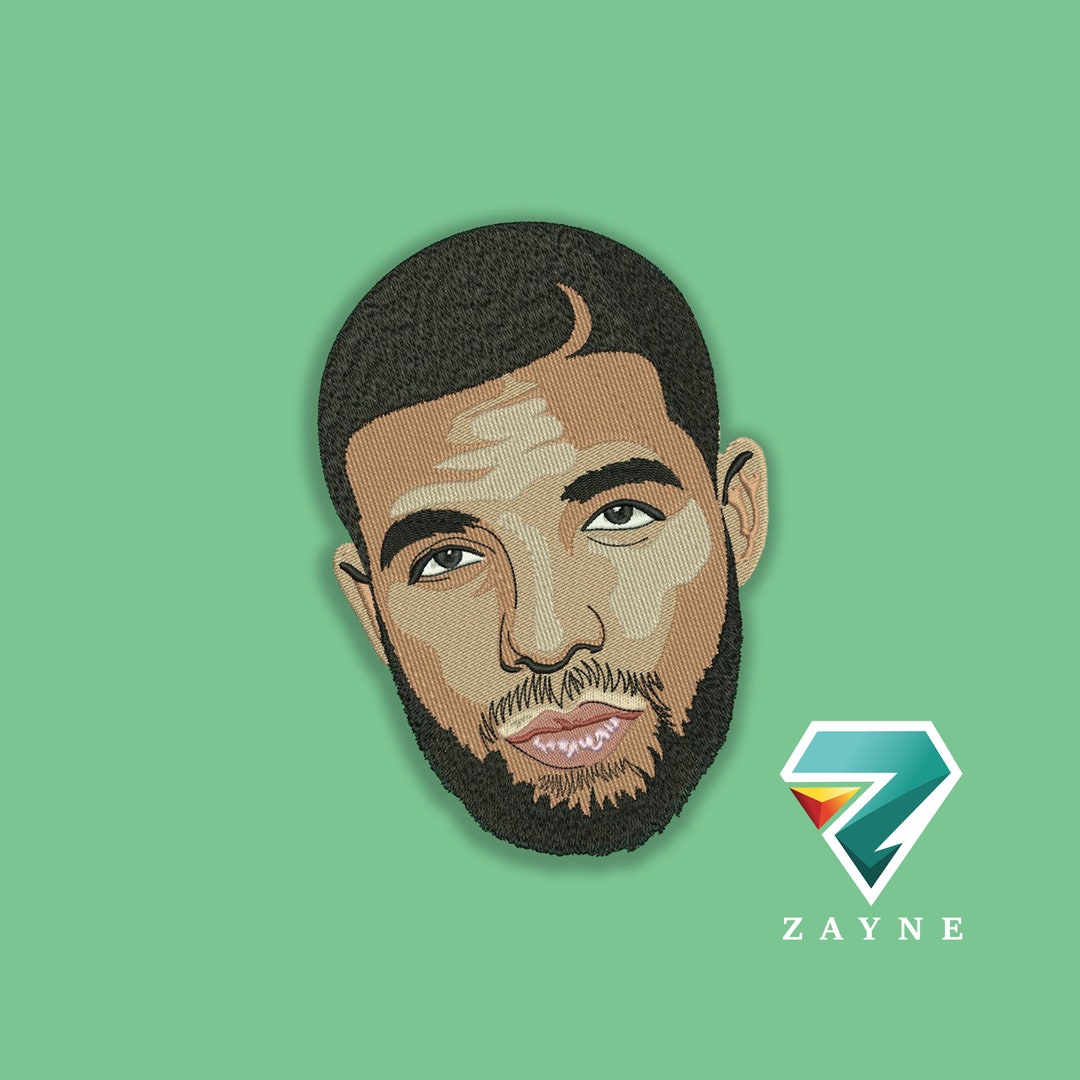 Rapper #10 Embroidery File 4x4, 5x7, 6x10 or Bigger Hoop Size, Pes,jef ...