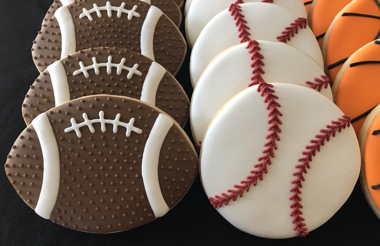 Sports Themed Sugar Cookies - Etsy