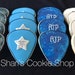 Guitar Pick Sugar Cookies - Etsy