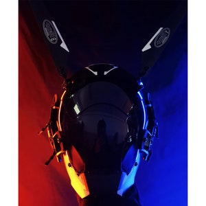 Cyberpunk Mask Cyber Mask Samurai Helmet Tactical Helmet - Etsy