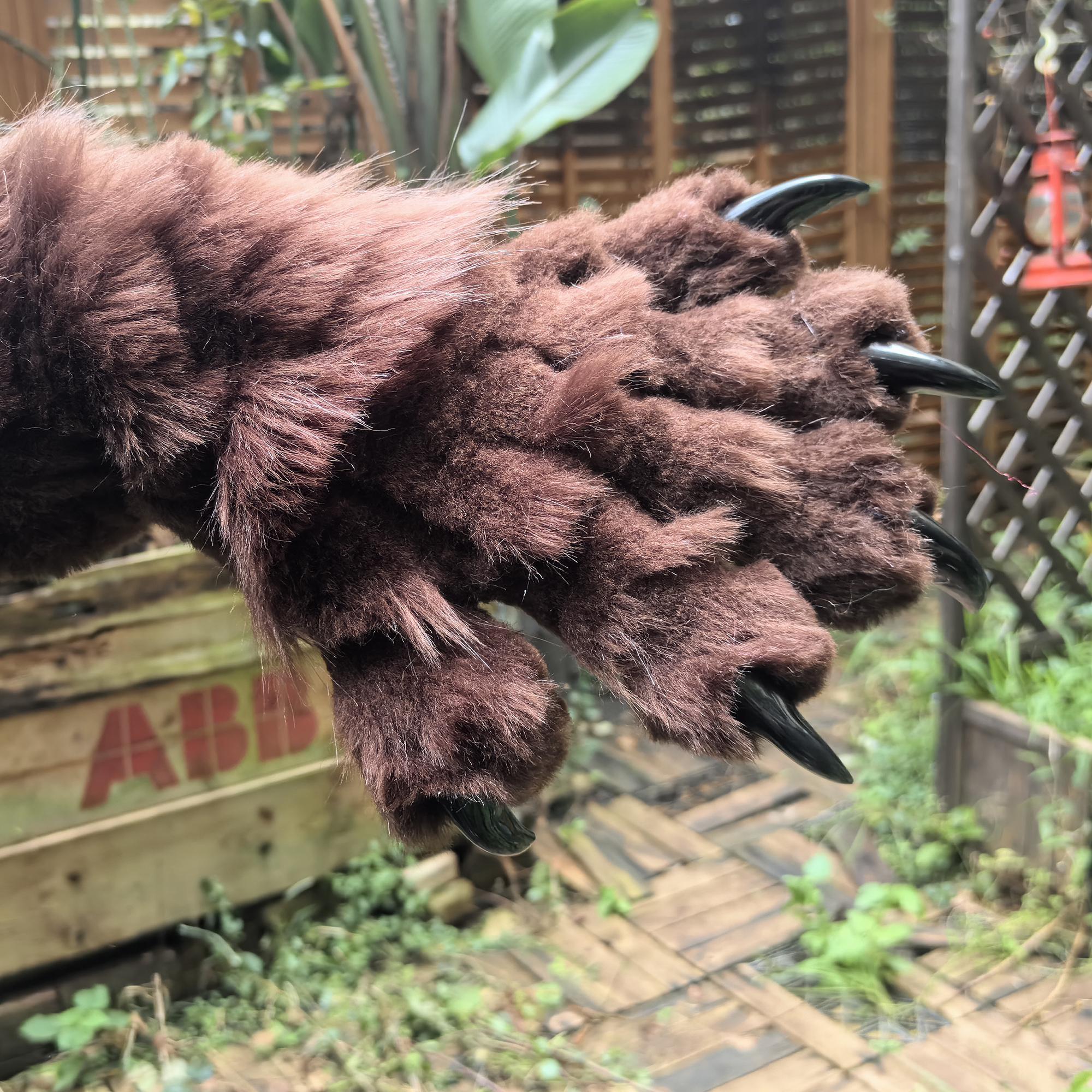 Custom Realistic Version Fursuit Paws , Furry Gloves With Claw - Etsy