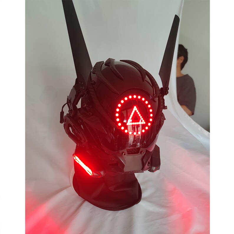 Cyberpunk Mask Cyber Mask Samurai Helmet Tactical Helmet - Etsy